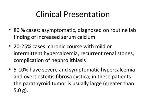 Hypercalcemia Ppt