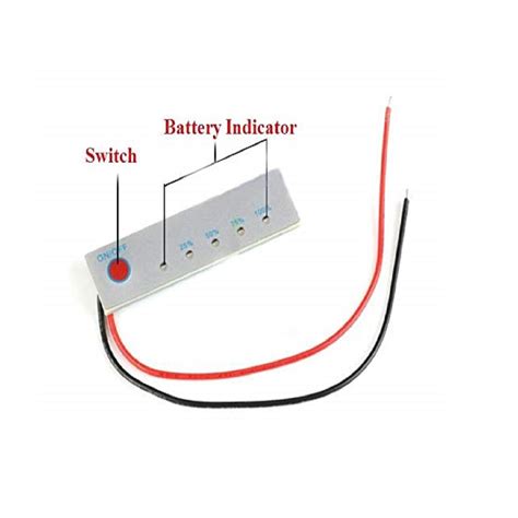 3s 12v Battery Power Indicator 18650 Li Ion Lithium Battery Capacity