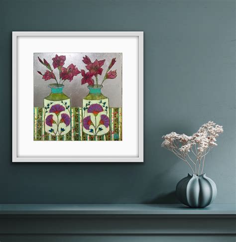 Emma Forrester Illustrious Iznik Vases Painting No Naked Walls