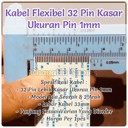 Jual Kabel Flexibel Pin Kasar Pilihan Sesuai Varian Ukuran Pin Mm Kota Bekasi Arseelyay