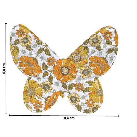 Aplique Borboleta G Est Florinda Marilda Aviamentos