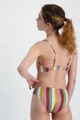 PROTEST Prtcancan Bandeau Damen Bikini in pink grün kaufen