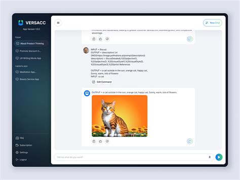 Versacc Ai Chat Gpt Web App By Ihya Fathurr 🤖 For Vektora On Dribbble