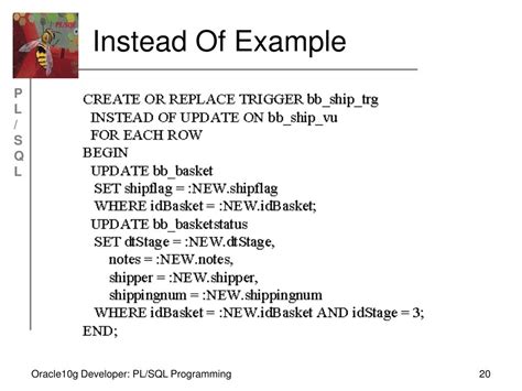 Ppt Oracle10 G Developer Plsql Programming Powerpoint Presentation