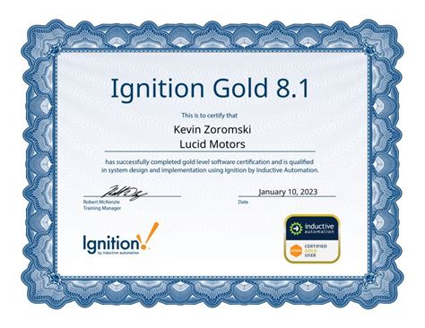 Kevin Z On Linkedin Just Received My Ignition Gold Certification🥇