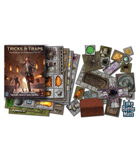 Tricks And Traps Cut Out Tokens Lootquestpl