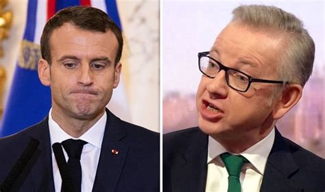 Brexit News Gove Sends Stern Warning To Macron Over Brexit Fishing