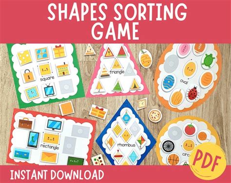 Shape Matching Activity Shapes Printable Learning Shapes Babe Activity Shapes Activity