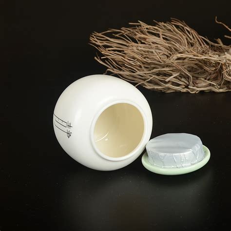 小茶叶瓷瓶定制储物罐膏方密封罐迷你青瓷釉香粉罐花茶罐陶瓷礼盒虎窝淘