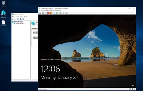 入れ子になった仮想マシンの構築