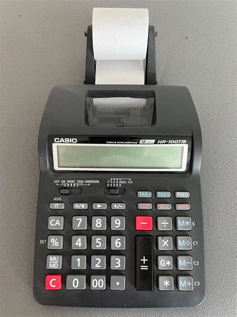 Casio Printing Calculator Computers And Tech Office And Business