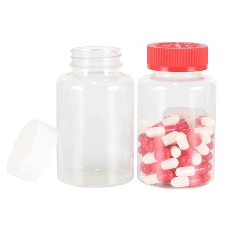 Eco Friendly 175ml Medical Products Capsule Powder Pill Packaging Pet