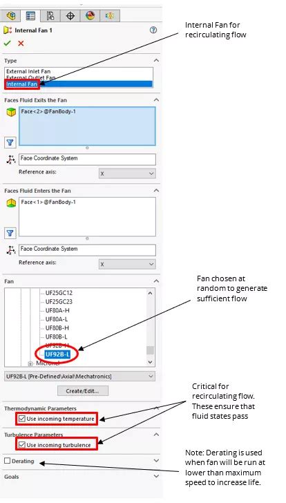 Solidworks Flow Simulation Recirculating System Scenario Goengineer