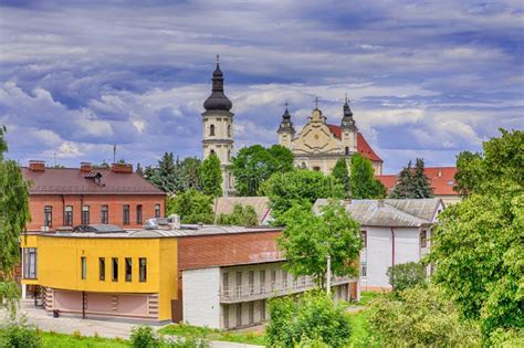 Bell Tower Of Cathedral Of Assumption Of Virgin Mary In Pinsk Of Brest