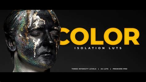 Premiere Pro Template Color Isolation Luts Presets I Pp Sbv 347561491