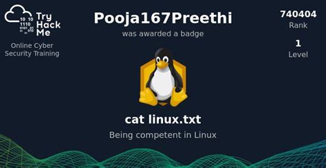 Pooja Preethi Mugan M On Linkedin Pooja167preethi Was Awarded A Badge