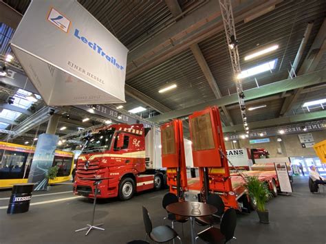 LeciTrailer Lecitrailer Expone Novedades En La Feria Transport En Dinamarca