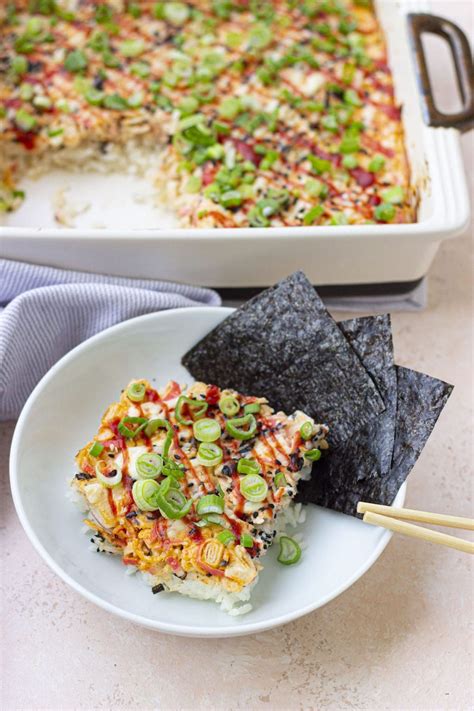 Easy Sushi Bake Recipe
