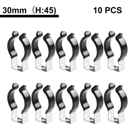 10pcs Narrow Base Tool Spring Terry Clips Pipe Clamp 20252830mm Base