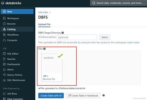 spark云计算平台databricks使用，上传文件 databricks上传数据 csdn博客