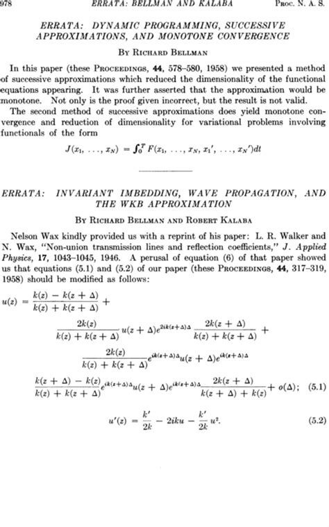 Invariant Imbedding Wave Propagation And The Wkb Approximation Pnas