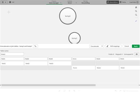 Solved Data Manager Wont Join Two Tables Qlik Community 1961220