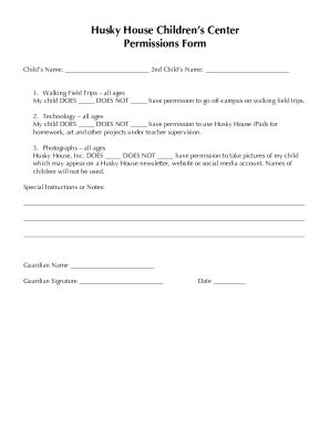Fillable Online Permision Form Copy Docx Fax Email Print PdfFiller