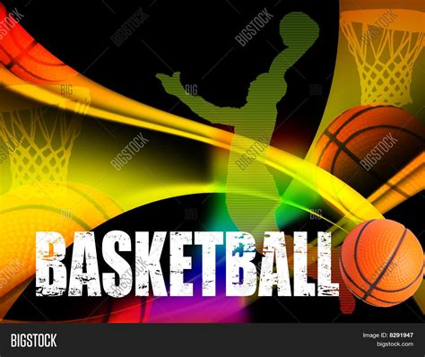 Basketball Background Vector And Photo Free Trial Bigstock