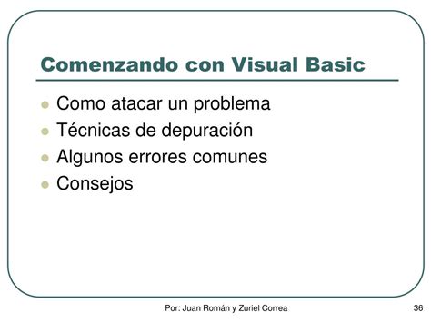 ppt intro to visual basic basics and programming concepts powerpoint