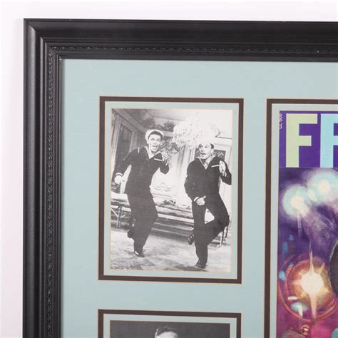 Lot Frank Sinatra Autographed And Framed Collage