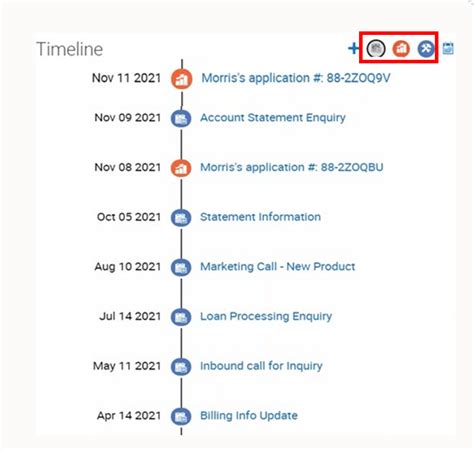 Configuring Timeline Components