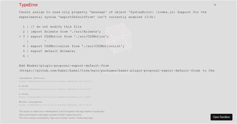 rc animate codesandbox