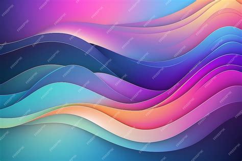 Premium Photo Modern Gradient Subtle Layers Abstract Background