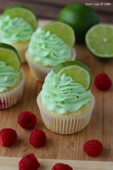 Raspberry Lime Cupcakes Your Cup Of Cake