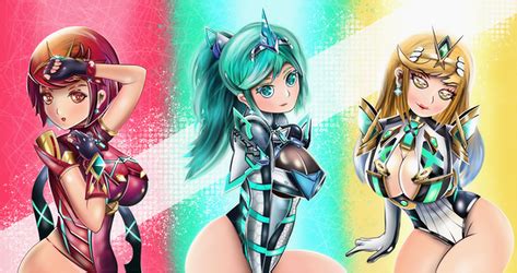 Explore the Best Mythra_xenoblade_chronicles_2 Art | DeviantArt