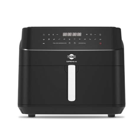 Freidora Tokyo Air Fry Suprema 8 Lts Doble Canasta