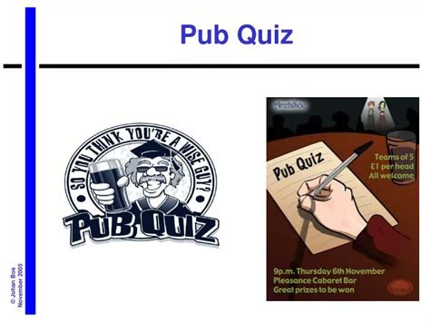 Ppt Pub Quiz Powerpoint Presentation Free Download Id4691506