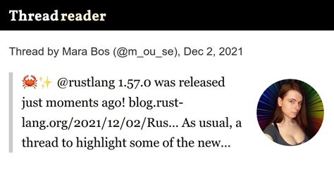 Thread By M Ou Se On Thread Reader App Thread Reader App