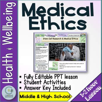 Stem Cell Research Gene Technology By Cre Tive Resources TPT