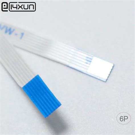 100pcs Eclyxun Ffc Fpc Cable 6p 6 Pin 0 5mm Pitch 30mm 50mm 100mm 150mm 200mm 250mm 300mm Length