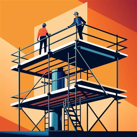 Premium Vector Essential Scaffolding Solutions For Construction Worksites