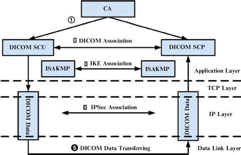 4 The Data Flow Of Tcpipv6 Based Dicom C Store Communication With