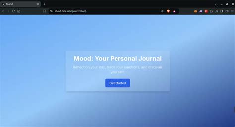 Himanshu Rai On Linkedin Presenting My First Gen Ai Based Application Mood Built With Nextjs