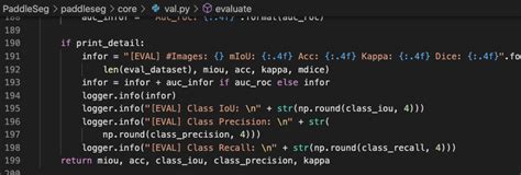 General Issue 在使用评估程序的时候 我发现 版本可以计算出 包括准确率 召回率 ROC曲线等在内的许多评估参数请问下如何打开使用这个功能 Issue