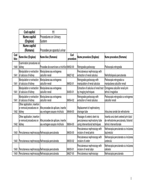 Proceduri Pe Aparatul Urinar Pdf Urinary System Abdomen