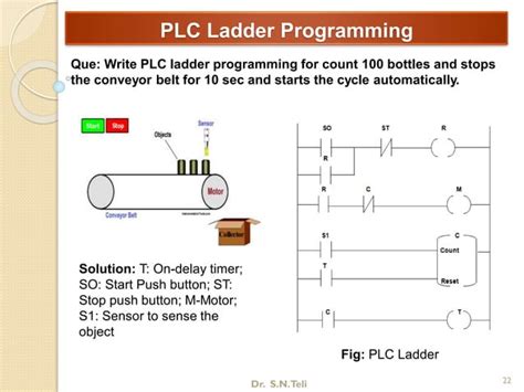 PLC Ladder Programming Mechatronics PPT