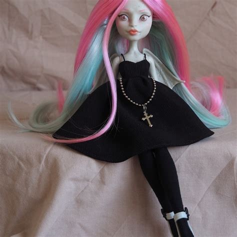 Black Bodysuits Monster Ever After Doll Clothes Of High Fashion Etsy