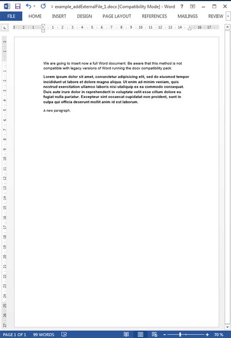 Pdxaddexternalfile Inserts An External Document Docx Html Rtf Or