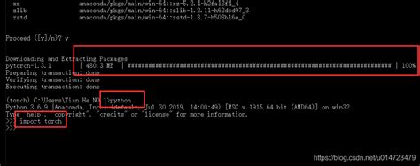 Anaconda如何安装pytorch？conda安装torch包 Csdn博客