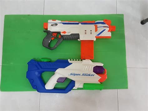 Nerf Modulus Regulator And Nerf Soaker Hobbies And Toys Toys And Games On